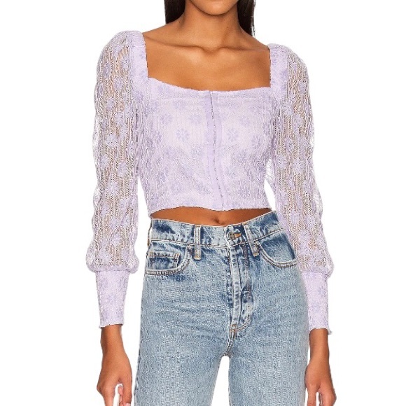 Steve Madden | Tops | Steve Madden Sheet To Streets Top Lavender | Poshmark